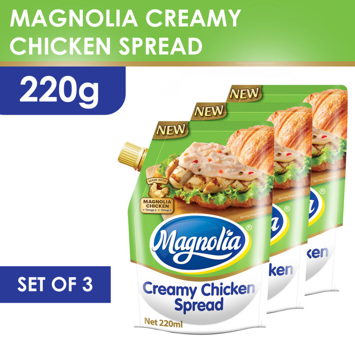 MAGNOLIA Creamy Chicken Spread 220ML Made with Magnolia Chicken; with ...