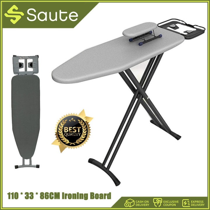 110 33 86cm Adjustable Portable Ironing Board Large Size for Home ...
