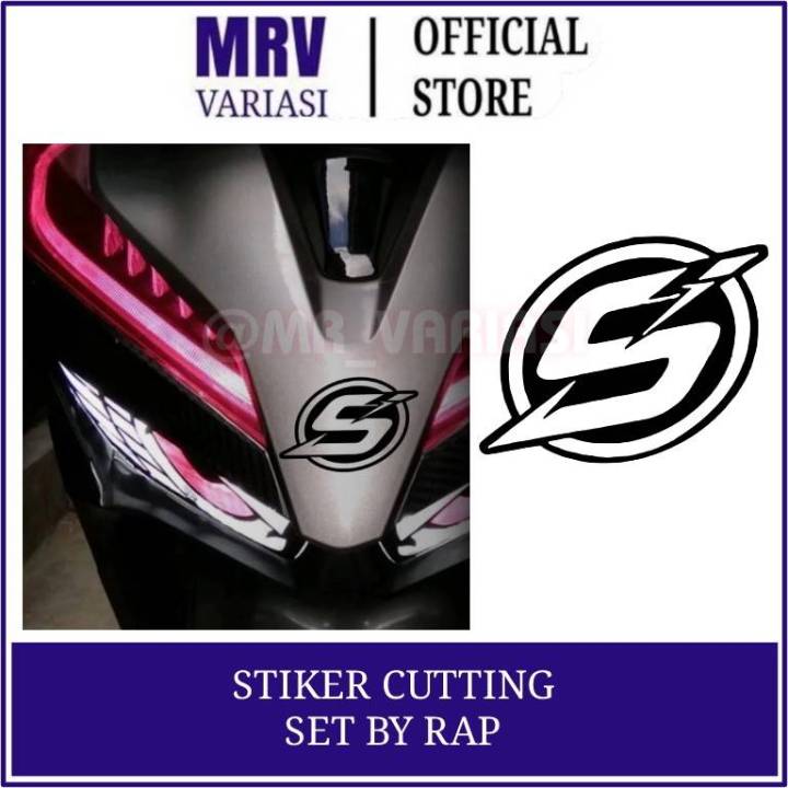 Stiker motor keren matic set by rap logo s cutting glossy | Lazada ...