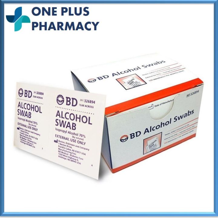 BD Alcohol Swabs 100's [EXP 06/2028] | Lazada