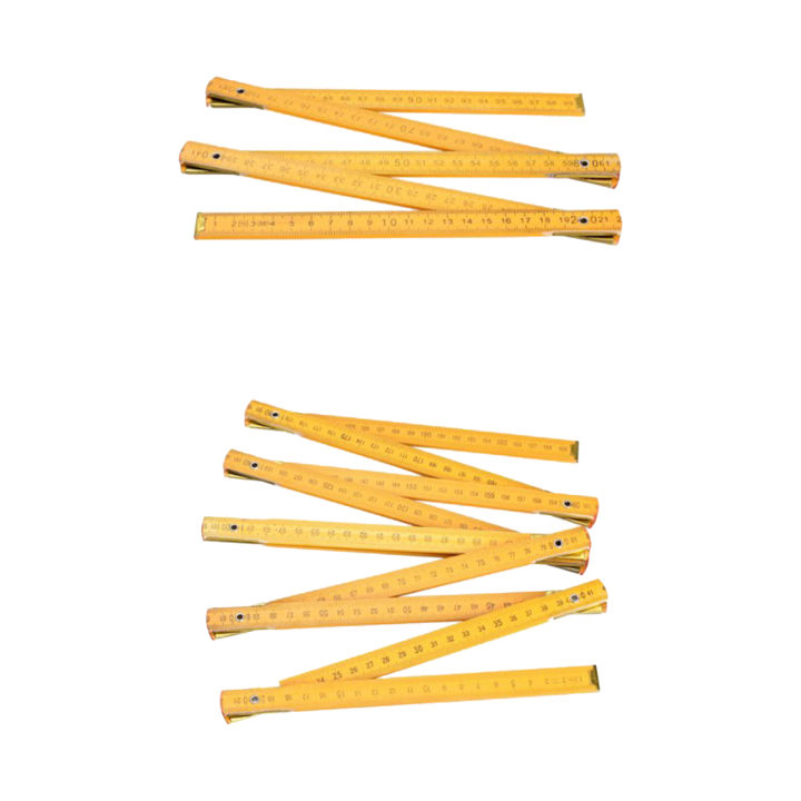 Portable Carpenter Wooden Folding Ruler 200cm/79inch | Lazada