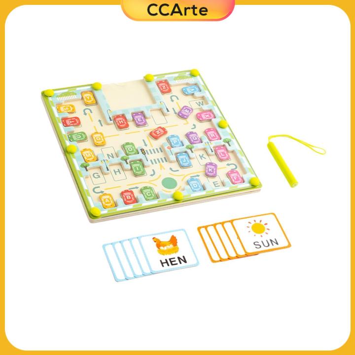 CCArte Alphabet Maze Letters Puzzle Parking Maze Problem Solving Skills ...