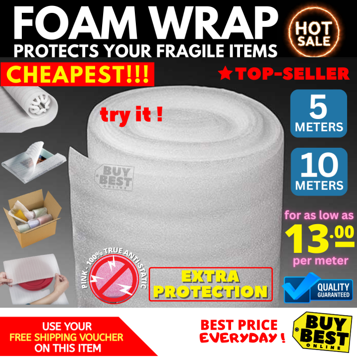 Foam Wrap - Anti Static - Extra Protection CHEAPEST! | Lazada PH
