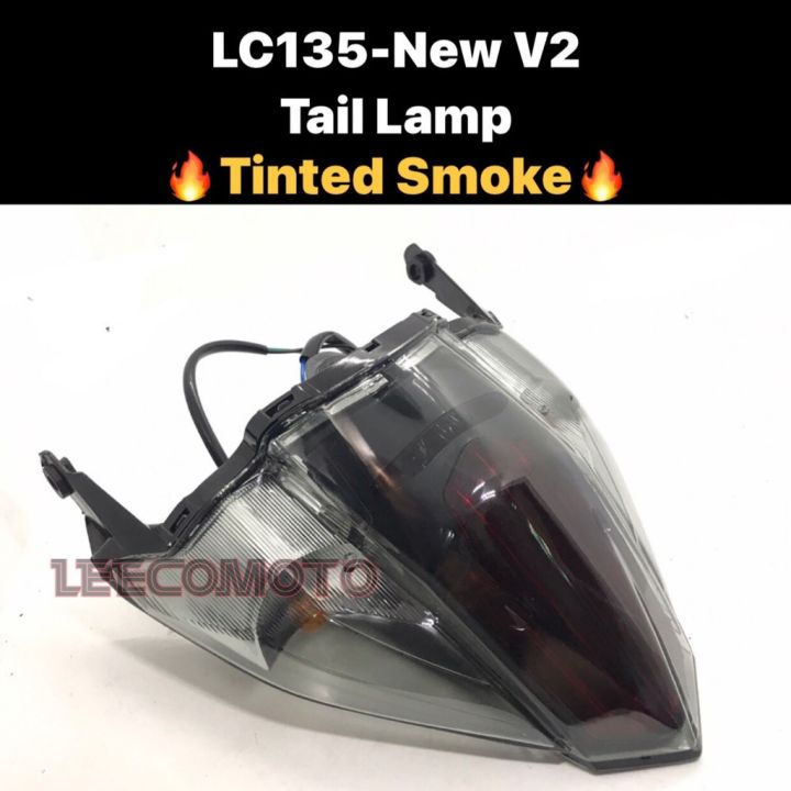 ( Tinted ) Yamaha LC135 V2 V3 135LC V2 V3 LC 135 V2 V3 Rear Tail Lamp ...