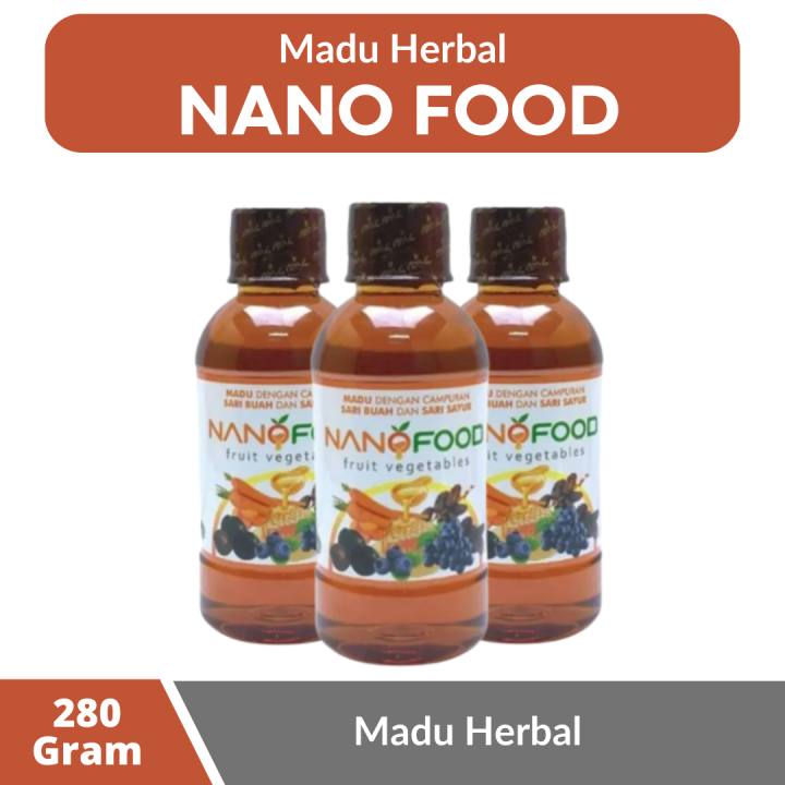 Madu NanoFood Multivitamin Dan Suplemen Makanan Untuk Daya Tahan Tubuh ...