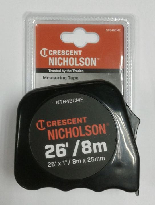 Nicholson Tape Measure 8 Meters / 26 feet | Lazada PH