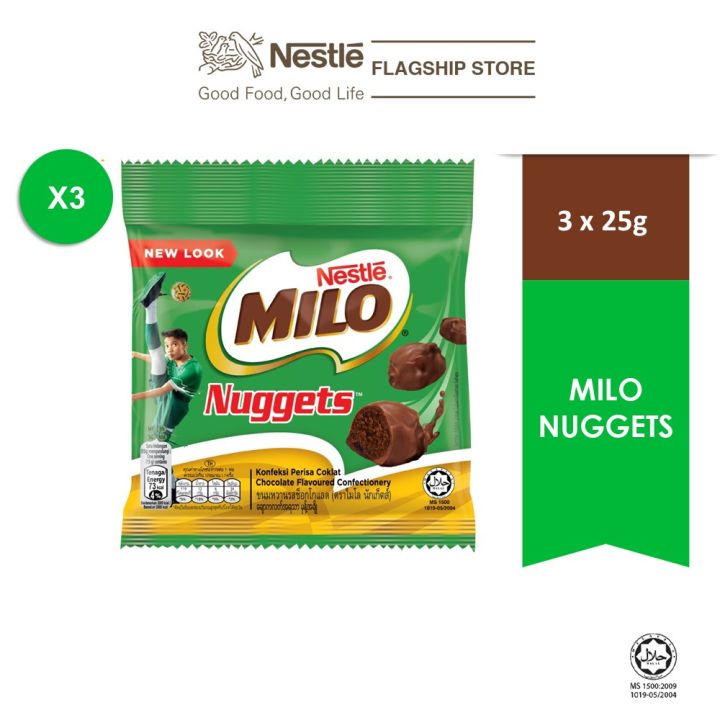 NESTLÉ MILO® Nuggets 25g, Bundle of 3 | Lazada