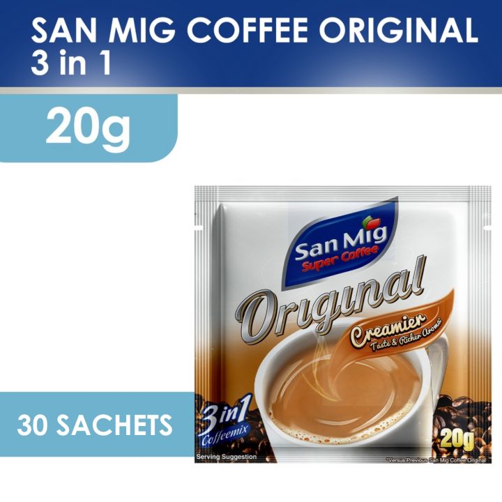 San Mig Super Coffee Orig Strip 10s (20g) Set of 3 | Lazada PH