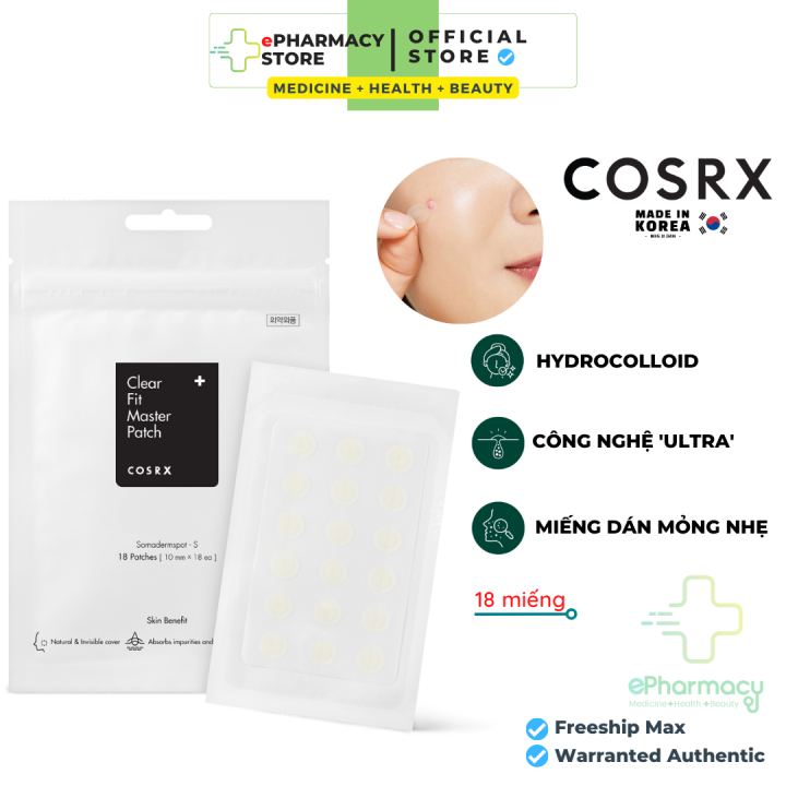 Miếng Dán Mụn Cosrx - Acne Pimple Master Patch 24 miếng / The Clear Pit ...
