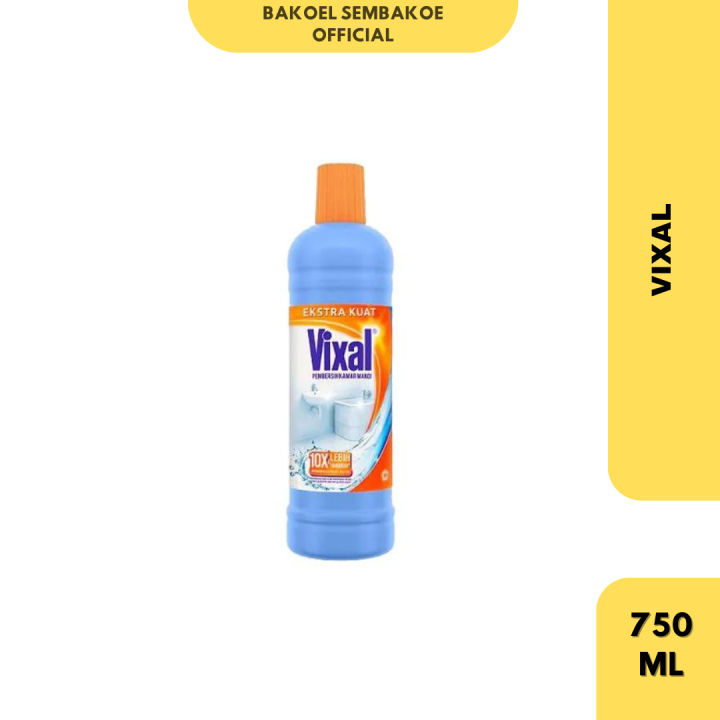 VIXAL CAIRAN PEMBERSIH TOILET BOTOL 750 ML | Lazada Indonesia
