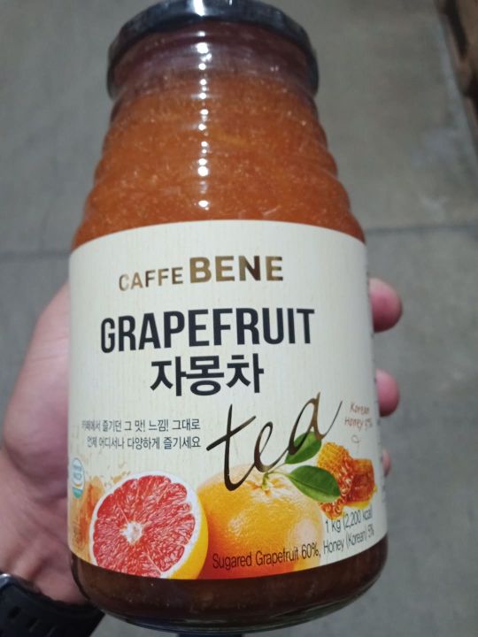Caffe BENE Grapefruit Tea 1 kg | Lazada PH