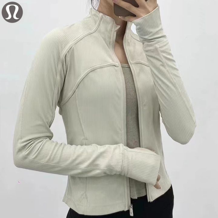 Lululemon Thread Autumn and Winter Exercise Coat Women's Long-Sleeved ...