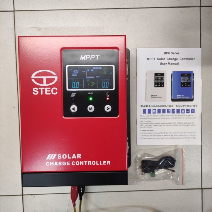 Solar Charge Controller MPPT 100A 48V STEC NEW MPK80 | Lazada Indonesia
