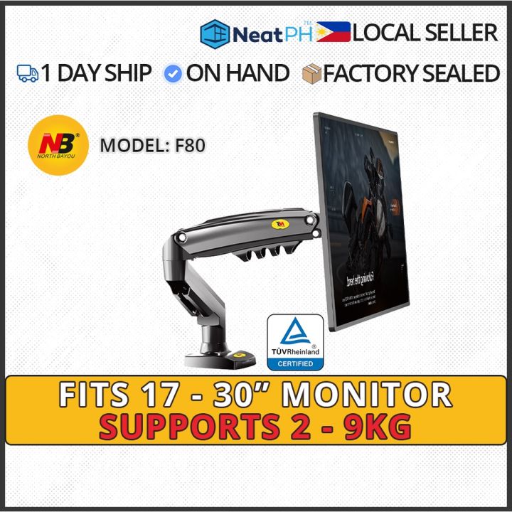 NB North Bayou Monitor Arm Mount Stand F80 2023 Upgraded Arm Design by ...