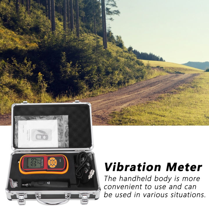 Digital Vibration Meter - Split Type Handheld Portable High Accuracy ...