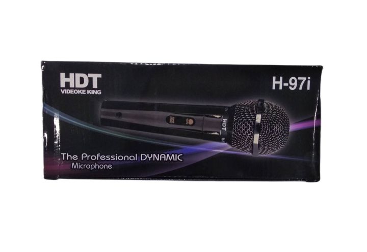 HDT H-97i Heavy Duty Professional Dynamic Microphone 5 meters | Lazada PH