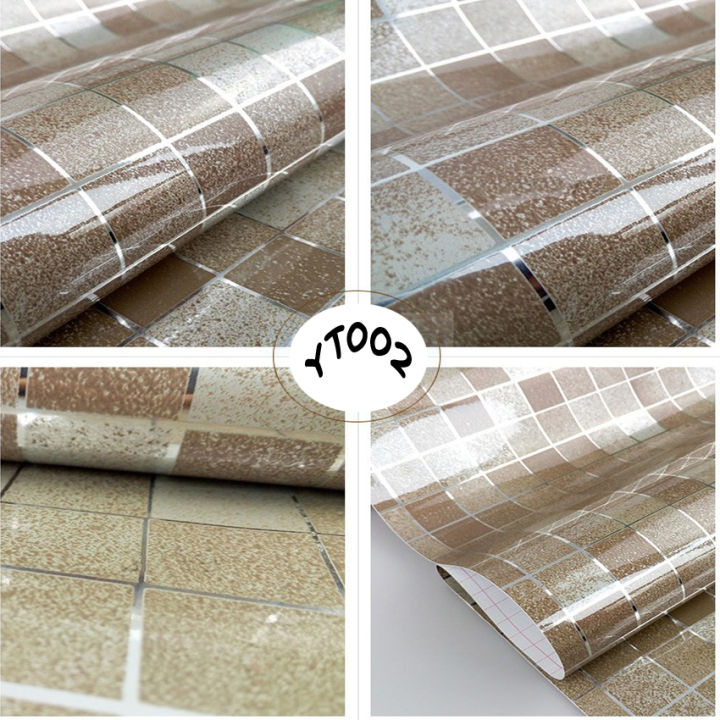 Sticker dapur Anti Minyak dan Api 45CM X 5M Tahan panas Waterproof ...