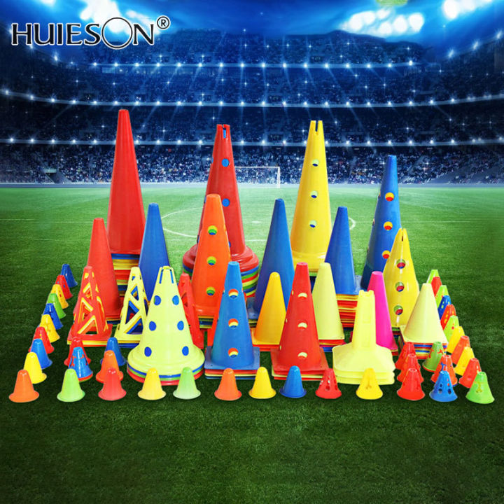 【Huieson】Children's football training signsSchool road cone, obstacle ...