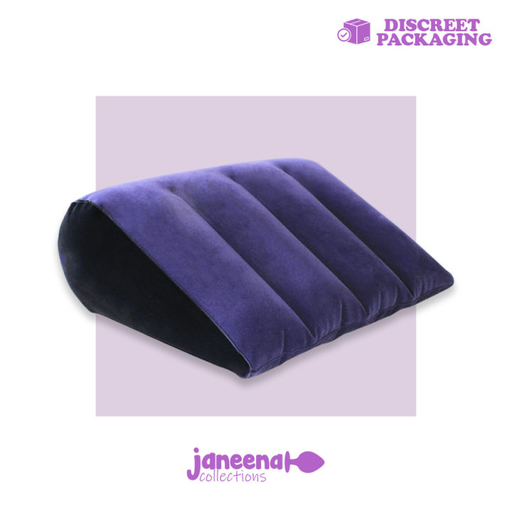 Janeena Toughage Inflatable Wedge Sex Cushion Triangle Sex Pillow Sofa ...