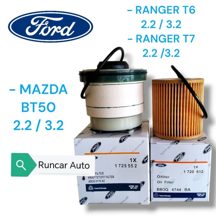 Ford ranger t6 t7 2.2cc / 3.2cc t8 2.0cc / mazda bt50 engine oil filter ...