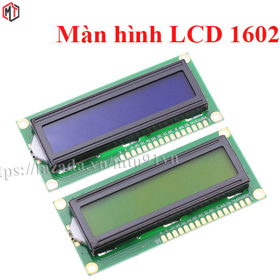 Màn hình LCD 1602 1602A Xanh Dương / Xanh Lá / Mạch I2C cho LCD | Lazada.vn