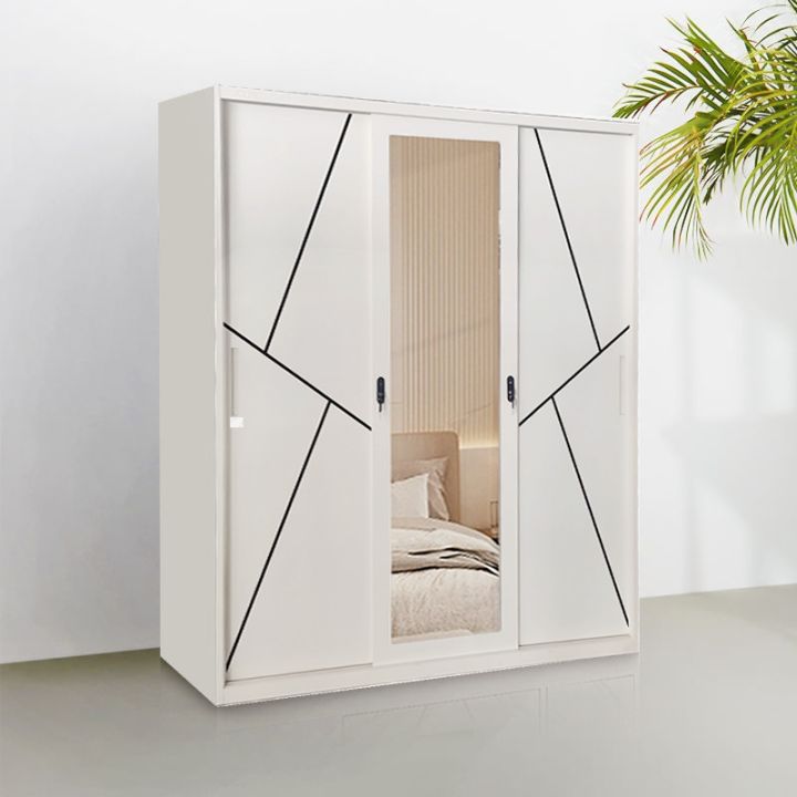 Jolee Lemari Pakaia Multi Pintu Lemari Pakaian Besi Full Pintu Ganda