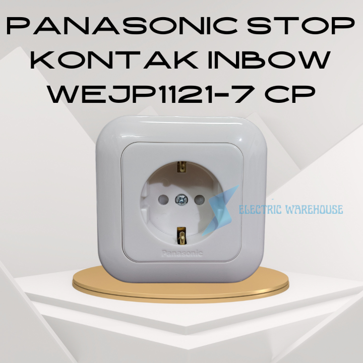 PANASONIC STOP KONTAK WEJP1121-7 WEJP 1121 7 WIDE SERIES INBOW CP ...
