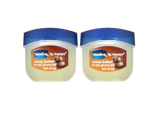 [US BRAND] VASELINE Mini Lip Balm Cocoa Butter Flavor | 0.25oz | 7g ...