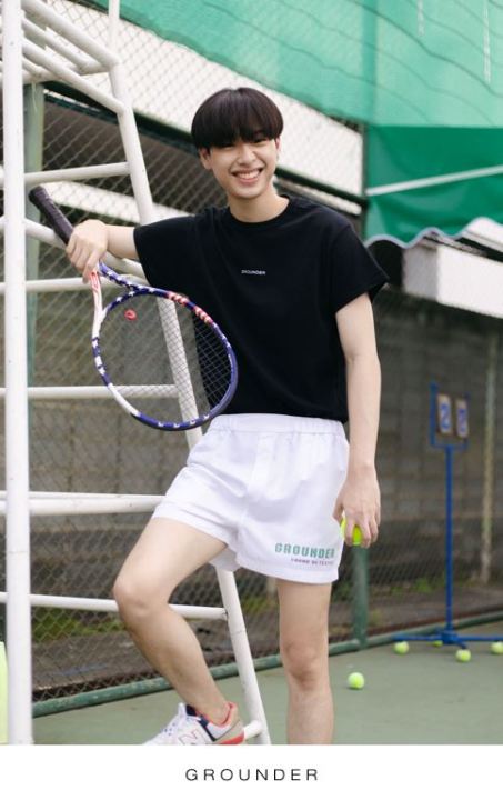 [GROUNDER] BLACK GROUNDER LOGO T-SHIRT เสื้อยืด เสื้อคอกลม ใส่สบาย ผ้า ...