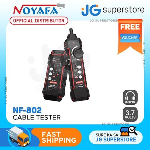Noyafa NF-802 Network Cable Tester Kit for RJ11 RJ45 Anti-Interference ...