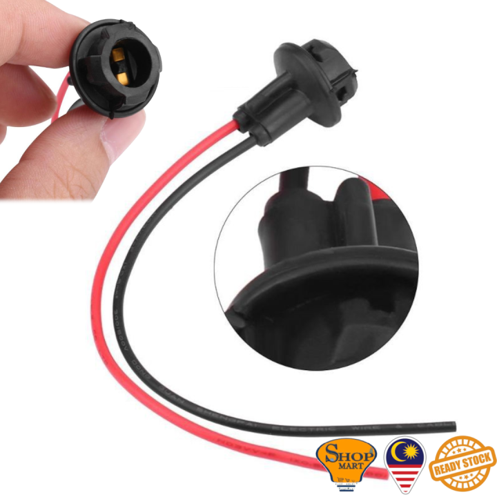 1pcs Car T10 W5W Led Light Bulb Socket Leds Lights Bulbs Holder ...