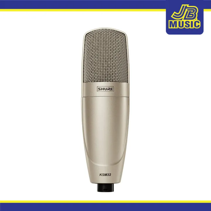 Shure KSM32/SL Large-Diaphragm Cardioid Condenser Microphone (Champagne ...