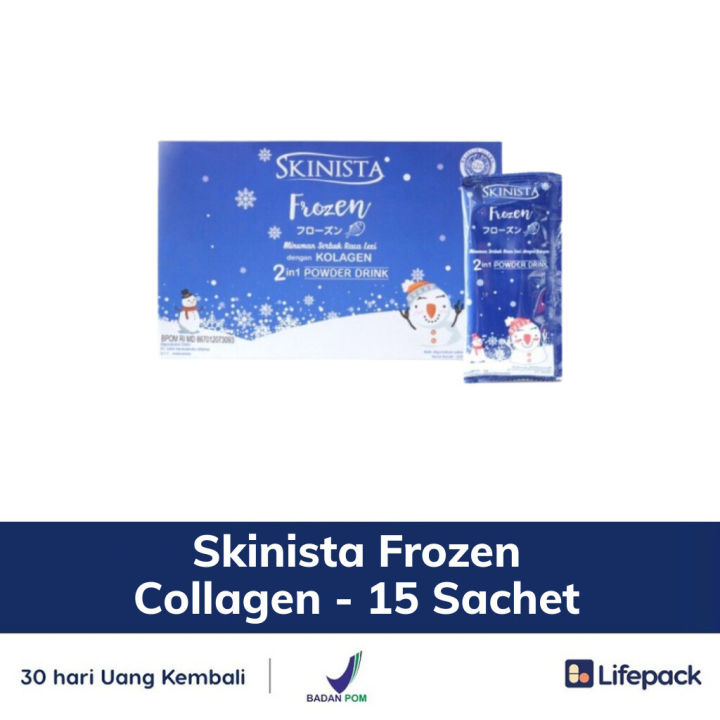 Skinista Frozen Collagen - 15 Sachet - LIFEPACK | Lazada Indonesia