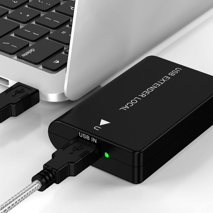 USB Extender RJ45 With Power Supply Active USB UTP Extension Cord USB ...