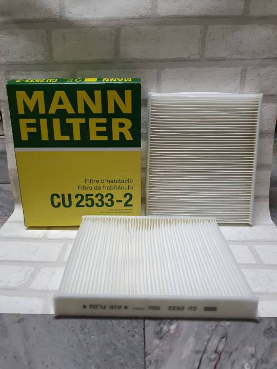 กรองแอร์ BMW Series 6 F13 ( 2010 - 2017 ) ทุกรุ่นย่อย / Mann Filter CU 2533-2 / CU2533-2 ...