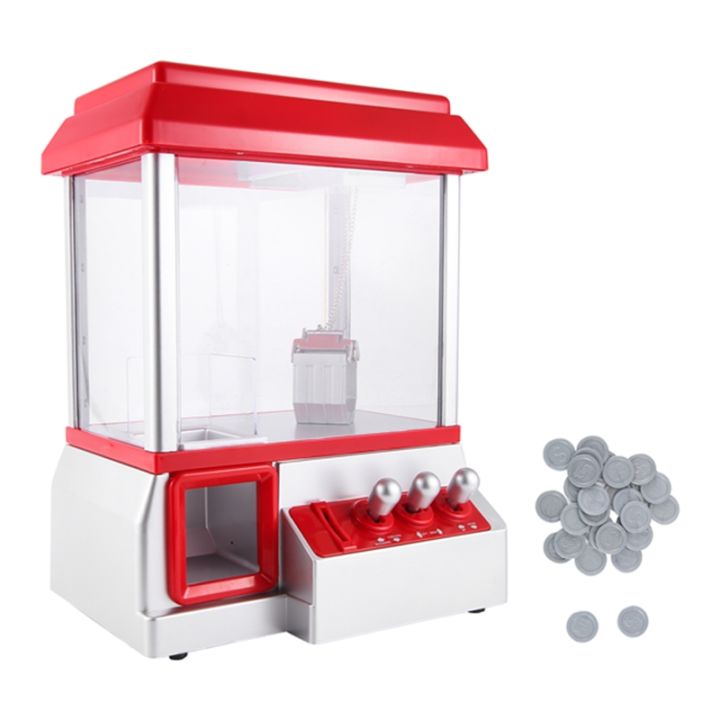 Retail Kids Mini Game Machine Vending Music Candy Grabber Coin Operated ...