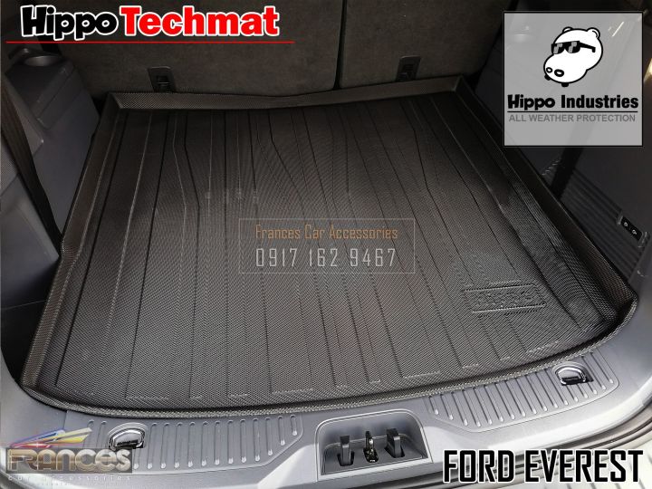 Ford Everest 2015 to 2025 Full Cargo Tray Only Thick Thailand Made Deep dish matting cargo tray ...