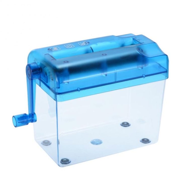 TTLEYA Office Home School Mini Paper Strip Cutting Crusher Paper ...