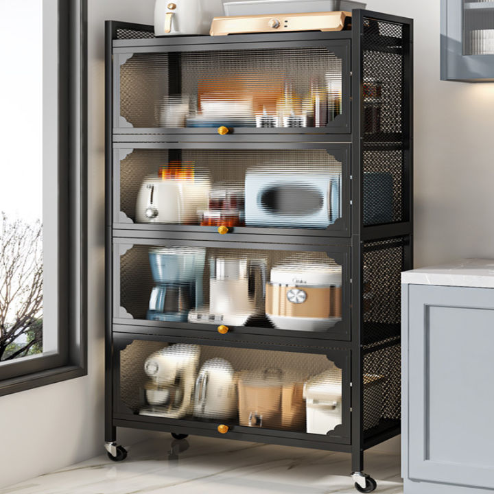 Kitchen Rack Microwave Rack Kitchen Dapur Organizer Narrow Space Rack ...