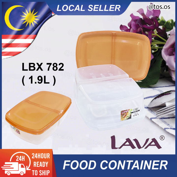 LAVA LBX 782 Lunch Box Food Container 2 Compartment Air Tight Food ...