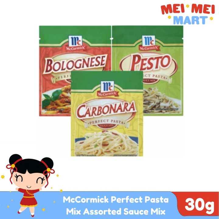 McCormick Perfect Pasta Mix Assorted Pesto Carbonara Herb&Garlic ...
