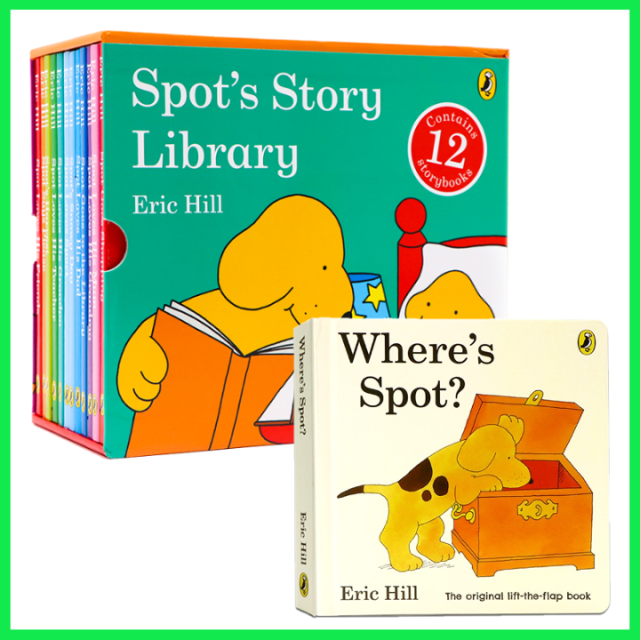 【SG STOCK】Spot's Story Library box set / Where‘s Spot boardbook by Eric ...