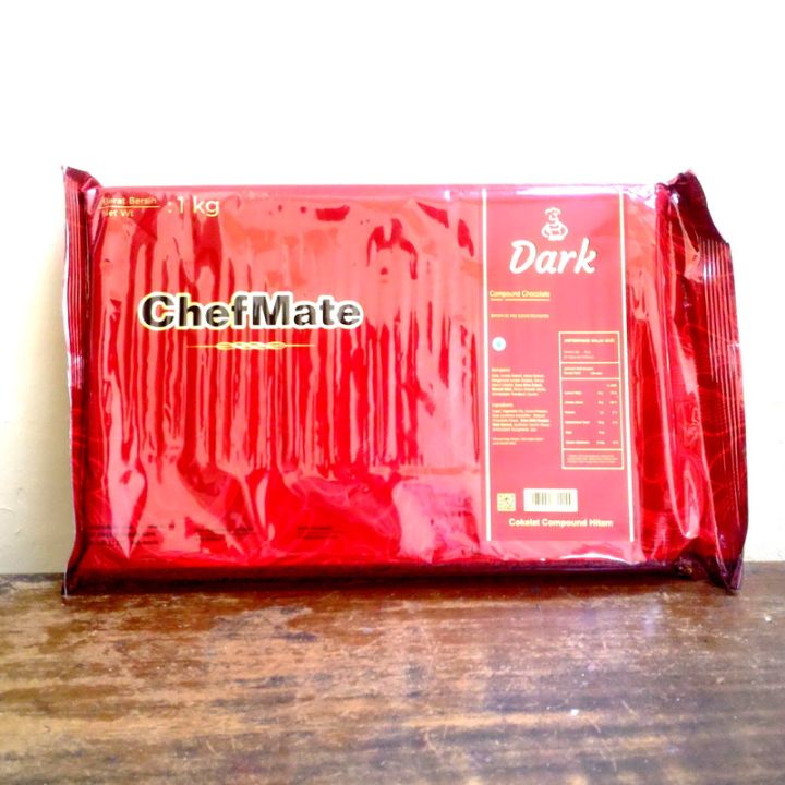 Chefmate Chocolate Compound Dark 1Kg | Lazada Indonesia