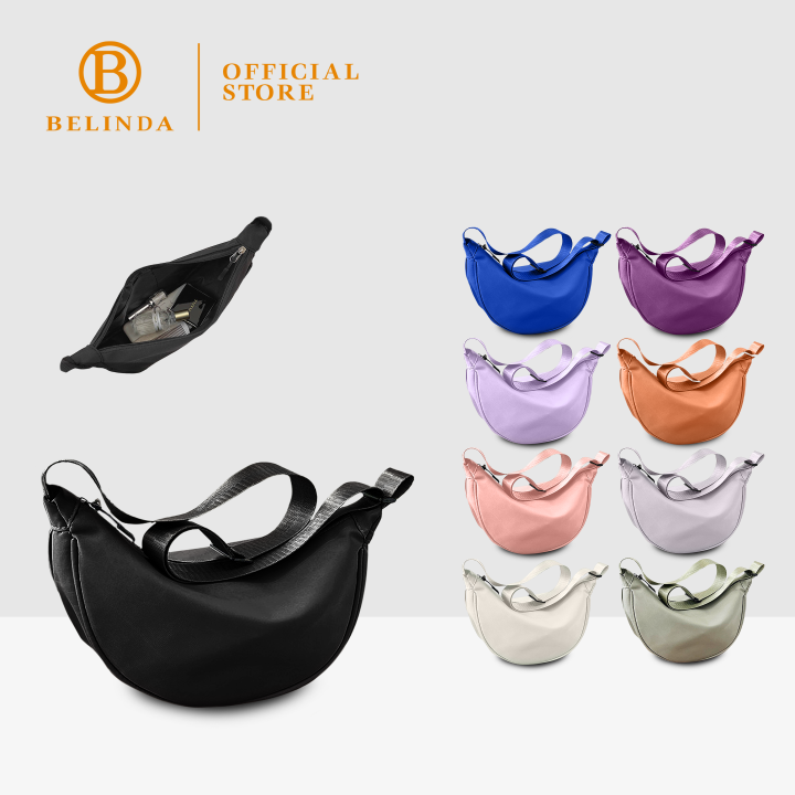 BELINDA Women bag L1990 Japanese Nylon New Crossbody Sling Bag Ins ...