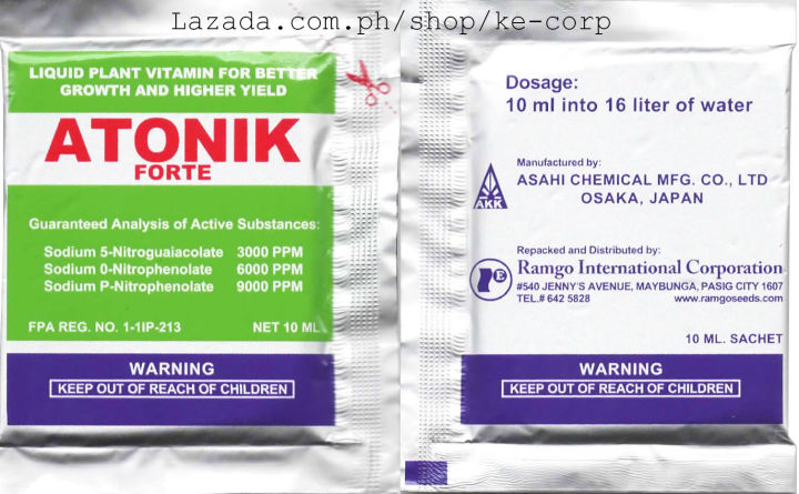 ATONIK FORTE Liquid Plant Vitamin For Better Growth And Higher Yield ...