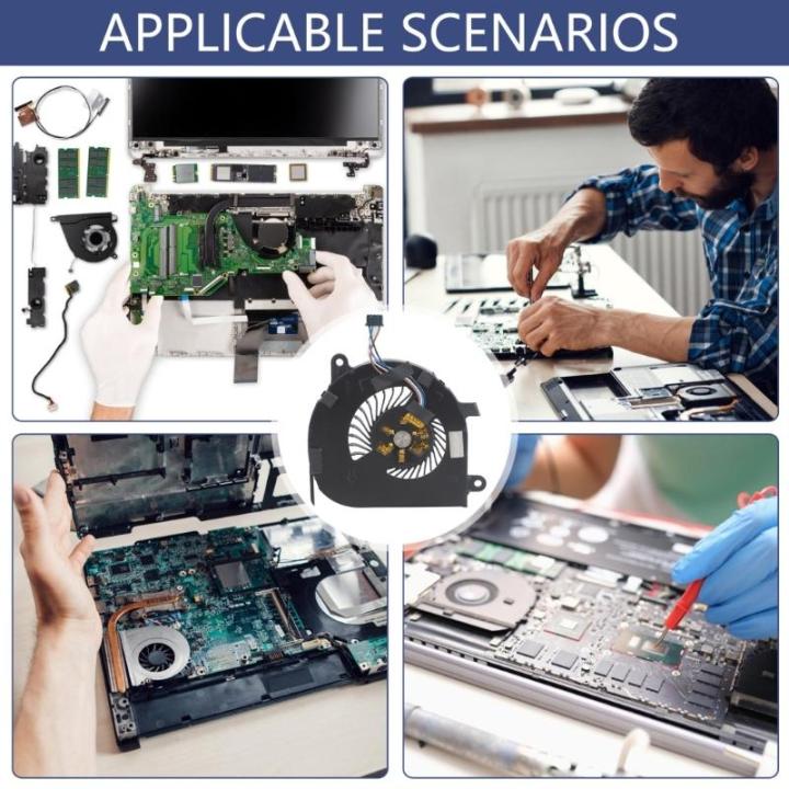 Expert Fan For Laptops Upgraded Ventilation Low Metal Housing Hot ...