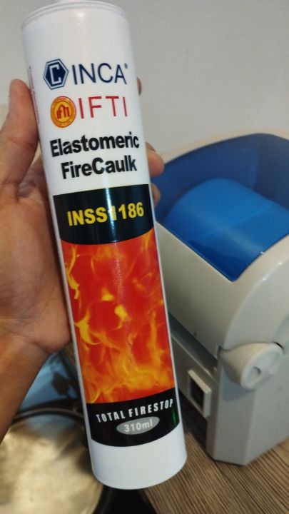 Inca Firestop Elastomeric Sealant Caulk / Fireproof / Fire Sealant ...