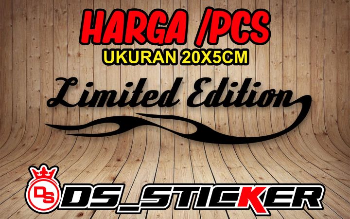 stiker STICKER LIMITED EDITION TRIBAL STIKER MOTOR | Lazada Indonesia