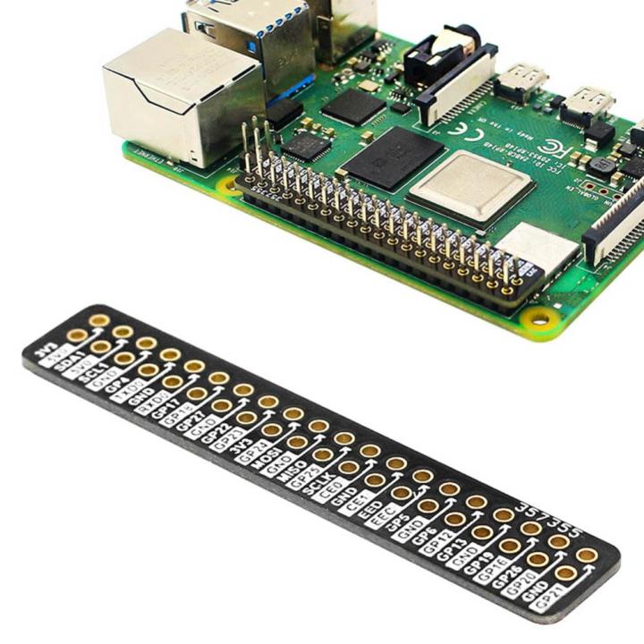 PCB Distinguishable GPIO Pin Reference Board for Raspberry Pi 2 Model B ...