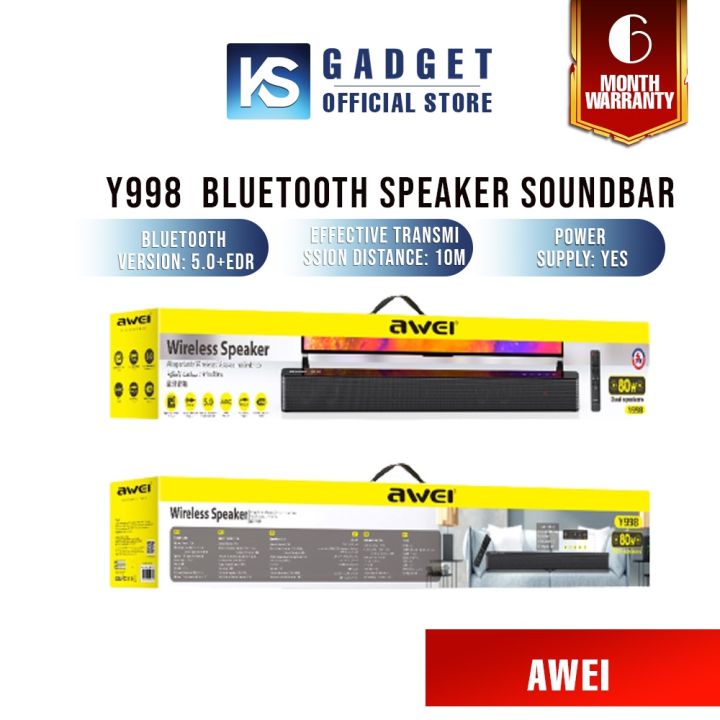 AWEI Y998 Remote control Home Theater Surround with Bluetooth speaker ...